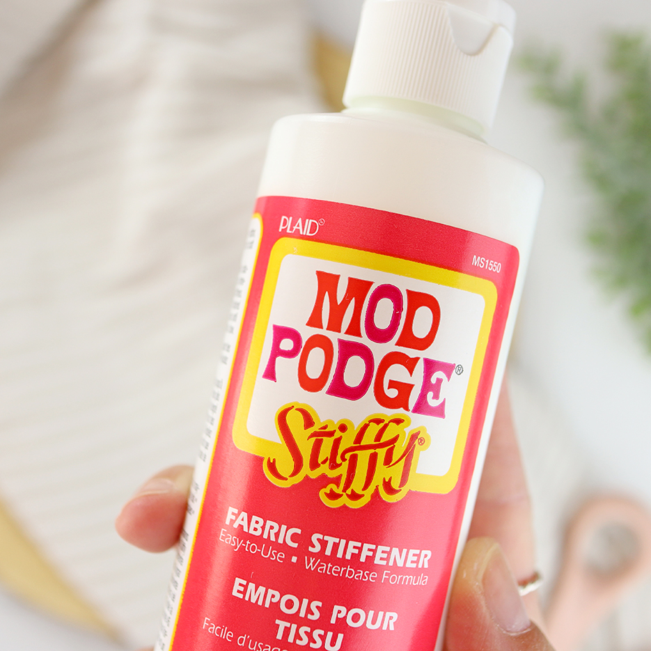 Endurecedor de tejidos Stiffy de Mod Podge | RitaRita